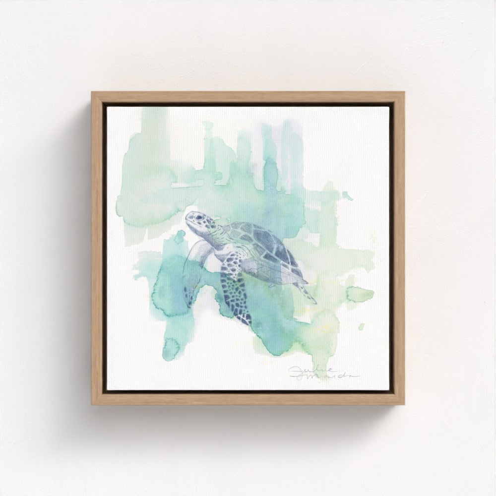 Aloha Spirit - Sea Turtle Fine Art Print - Canvas Print - By Julie ...